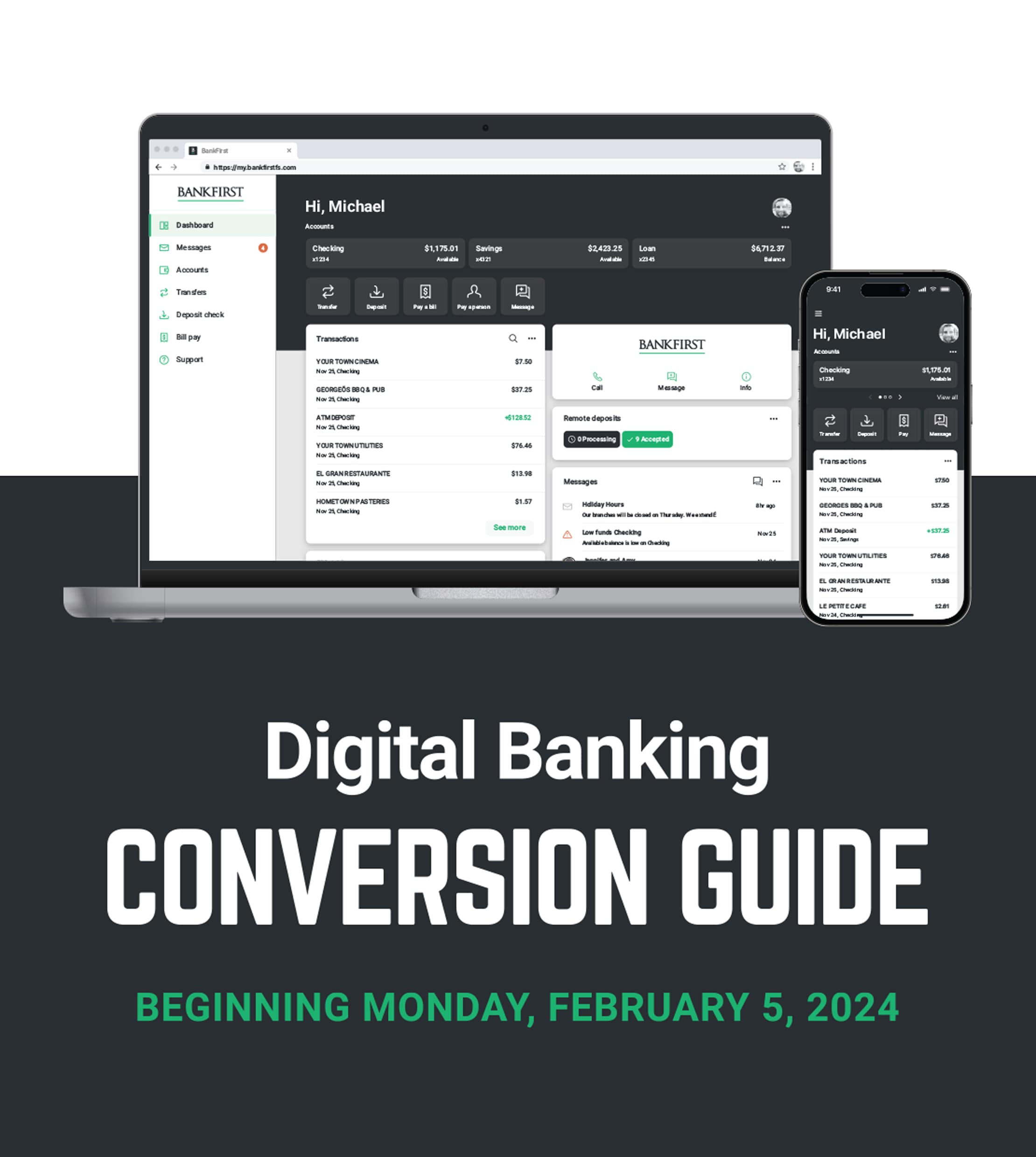 Home | BankFirst Financial Services